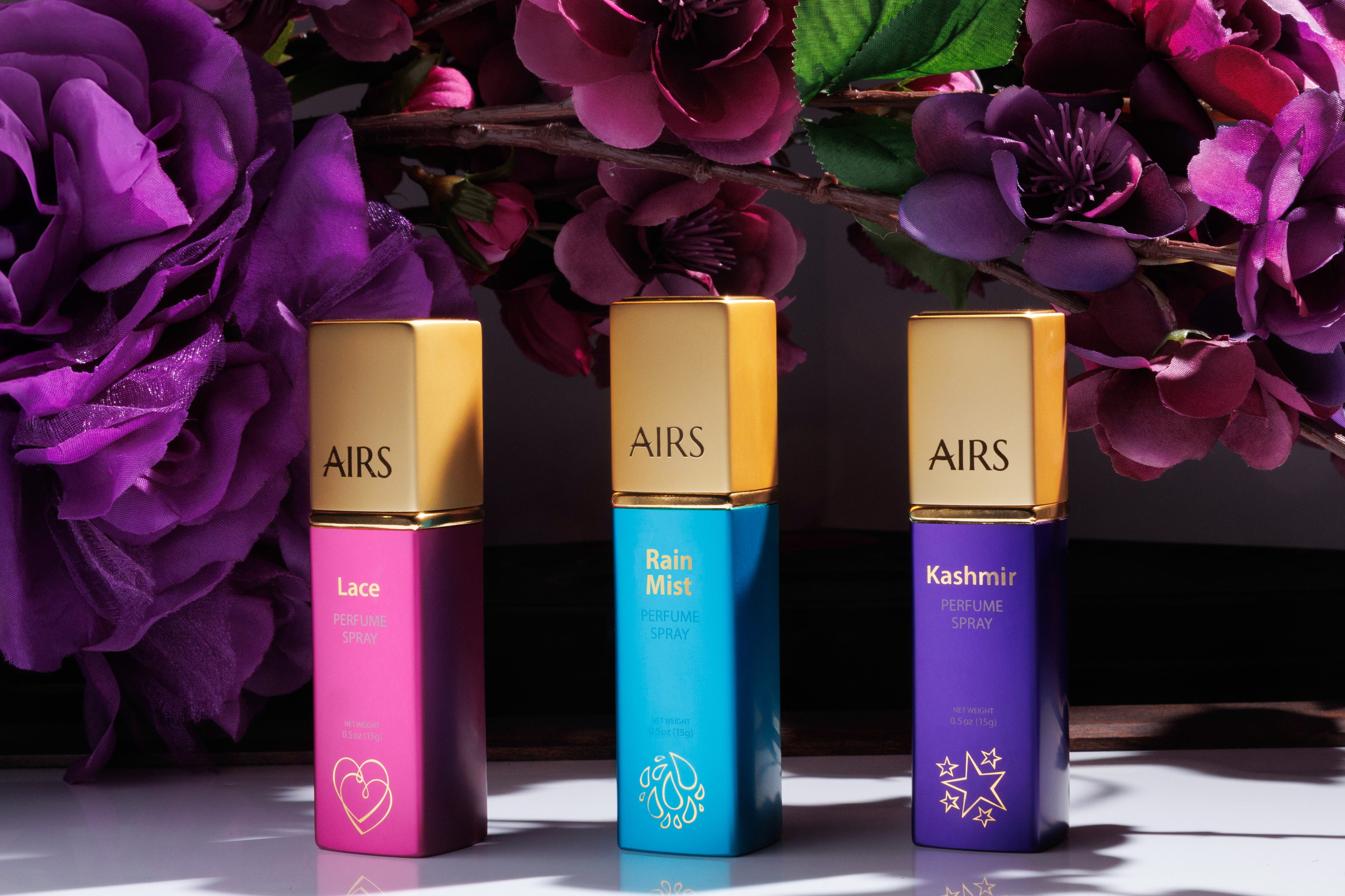 AIRS Lace Perfume Spray, Quick Twist-Up, 0.5 oz – AIRS Aromatics